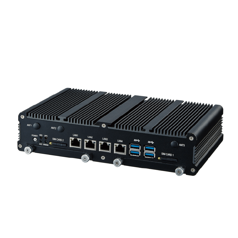 PC industriel embarqué Sintrones avec 4G et GPS VBOX-3611-4L